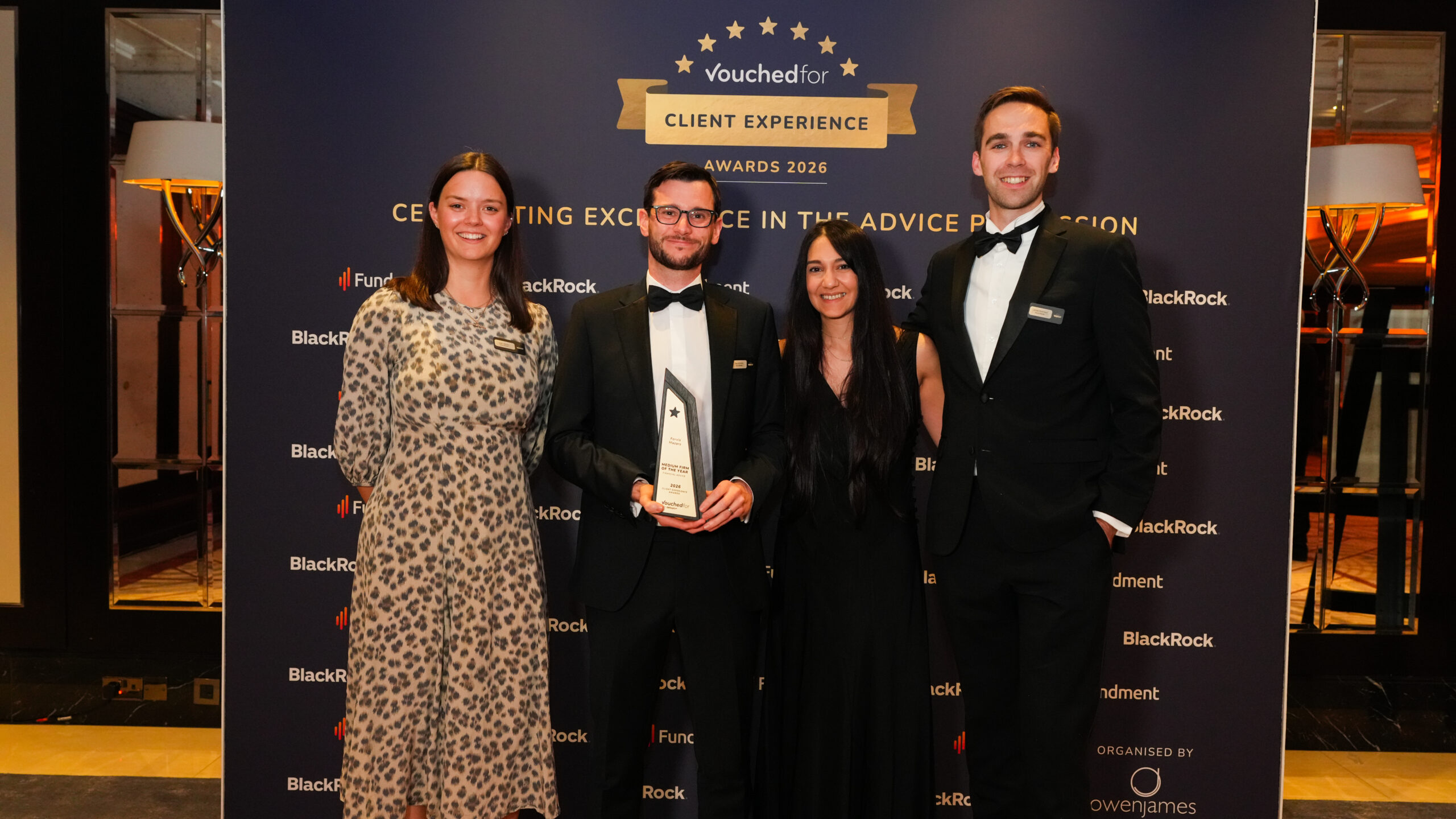Client Experience Awards - VouchedFor Top Rated Adviser Guide